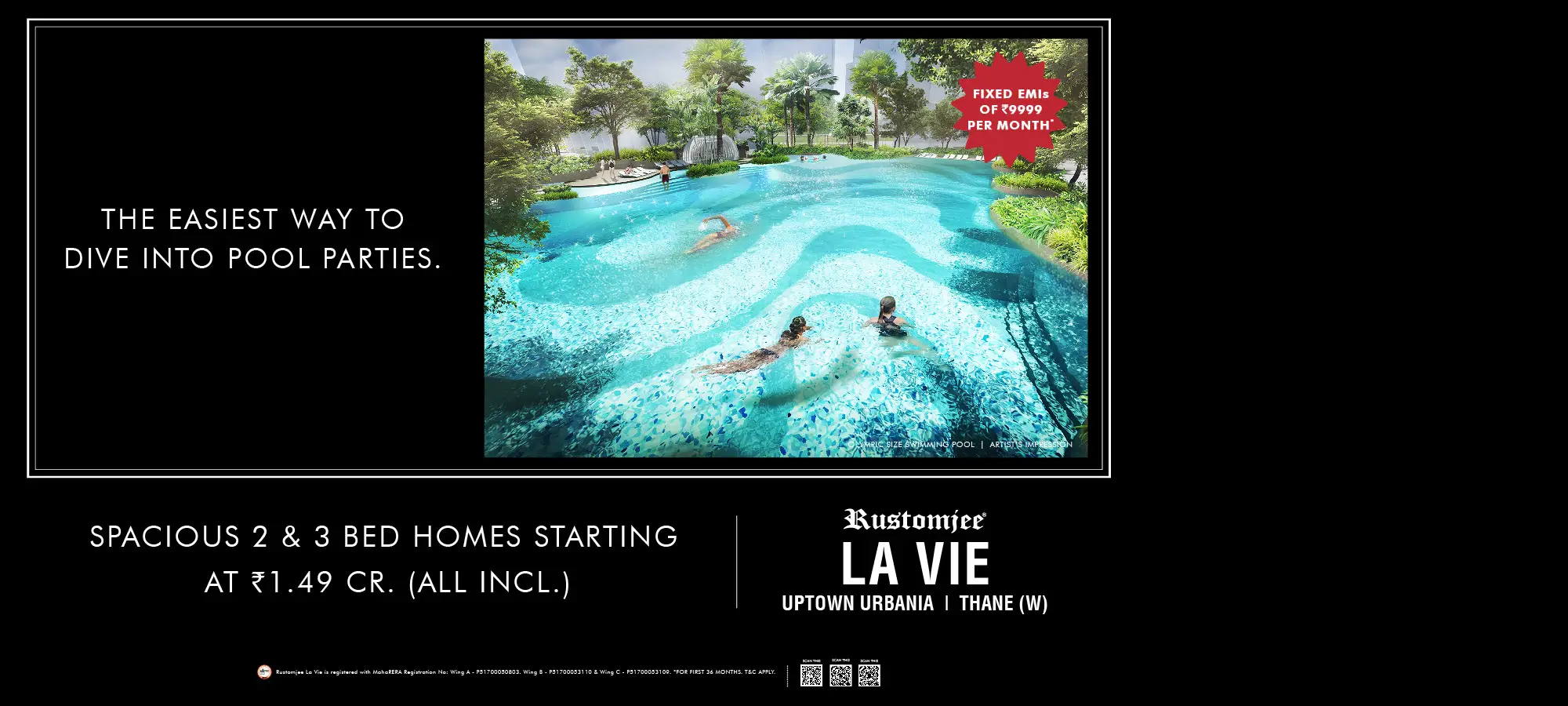 Rustomjee La Vie Uptown Urbania | Thane (W)